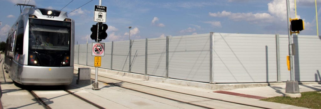 Rail Sound Barrier Walls | AIL Sound Walls