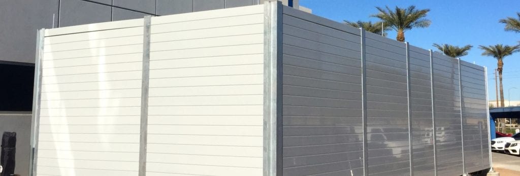 Commercial Sound Barrier Walls