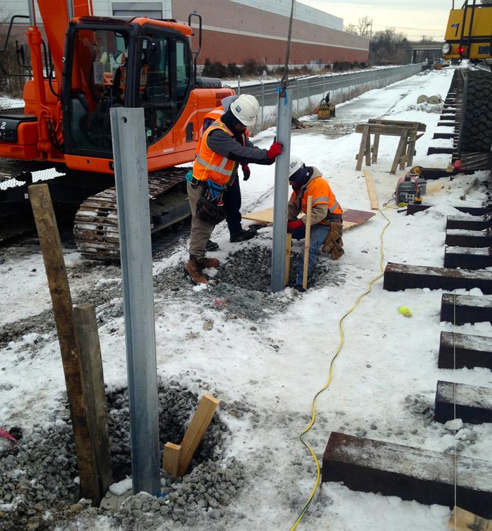 AIL Sound Wall installed in Washington to control railway noise
