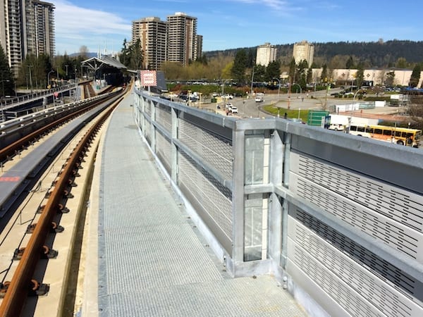 AIL Sound Barrier integrates with BC LRT to reduce rail noise