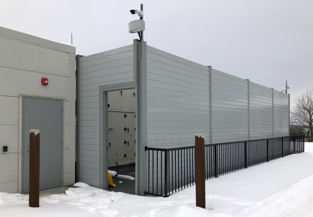 Commercial Sound Barrier Walls