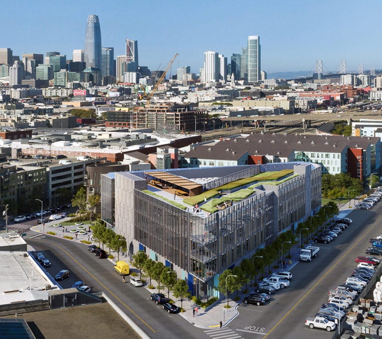 Rooftop Equipment Enclosure for San Francisco’s Design District