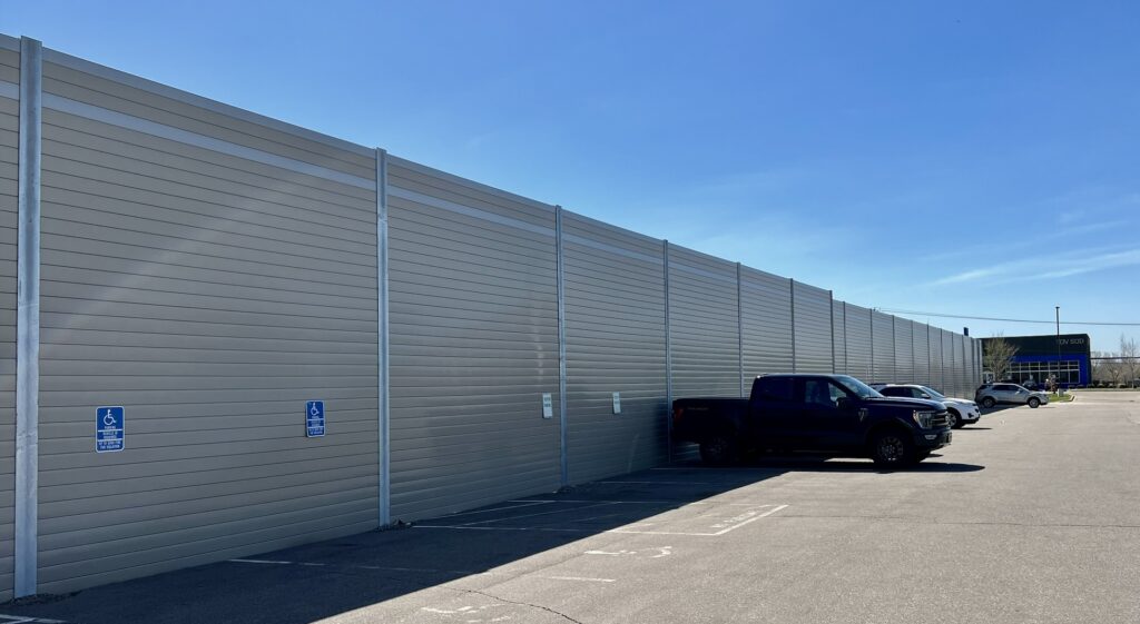 Tuf-Barrier (Reflective) PVC Walls | AIL Sound Walls