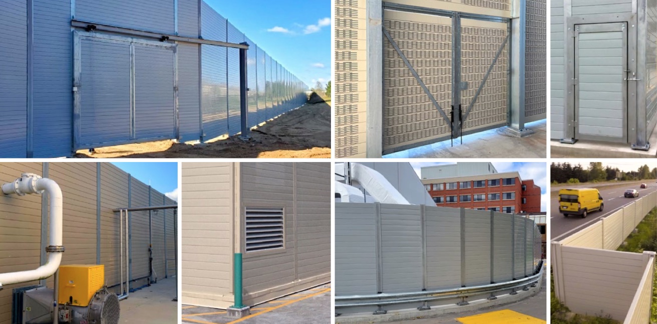 Noise control with sound barrier walls | AIL