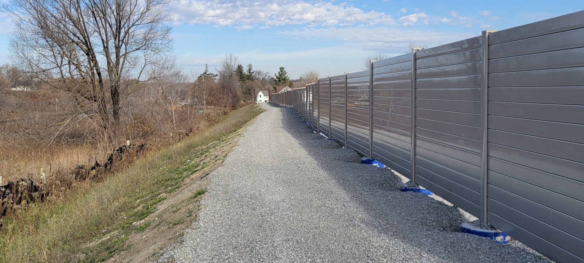 LRT Sound Barrier Walls along Urban Corridors | AIL Sound Walls
