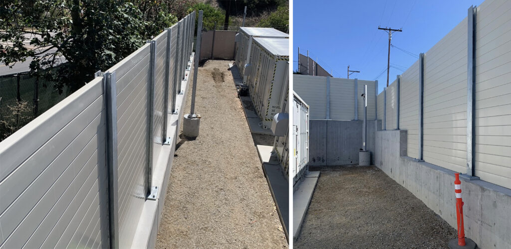 Structure-mounted AIL Sound Walls control noise from microgrid battery ...